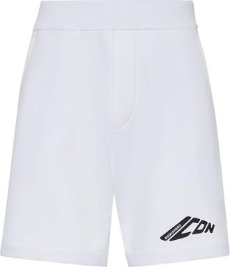 Dsquared2 short de sport Icon New Generation - Blanc