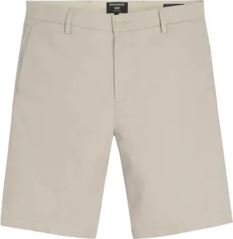 Dockers Short Chino Moderne Smart Supreme Flex pour Homme, Sahara Kaki., 34 Mince