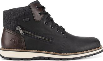 Rieker Schnürschuhe Rieker 38441-01 Schwarz