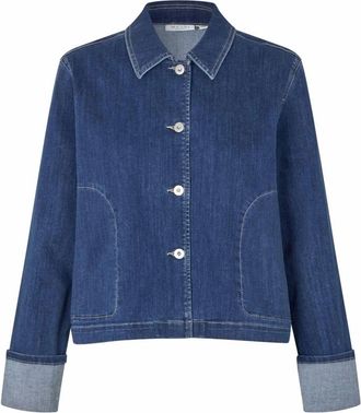 Masai Femme, Vestes, Bleu, Taille: 42 FR Denim Vestes