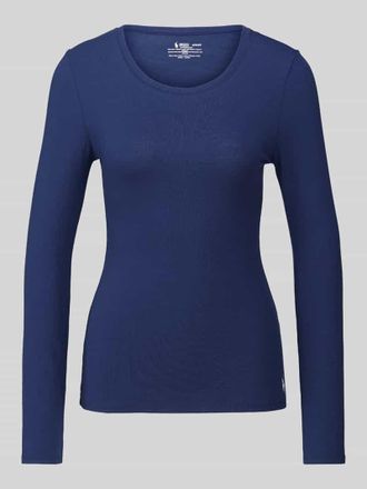 Polo Ralph Lauren Slim Fit Langarmshirt aus Baumwoll-Mix