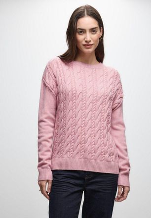 Street One Strickpullover aus softem Materialmix