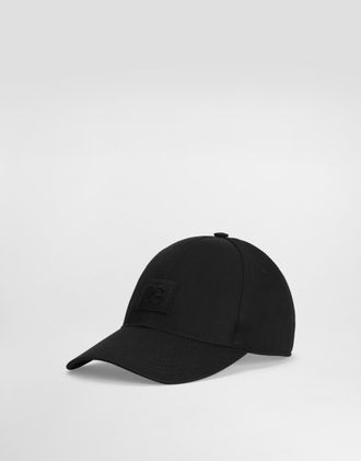 Dolce & Gabbana Drill Baseball Cap - Mann Hüte Und Handschuhe Schwarz 57
