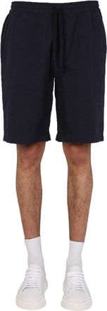 Universal Works Fleece Bermuda Shorts - Blue