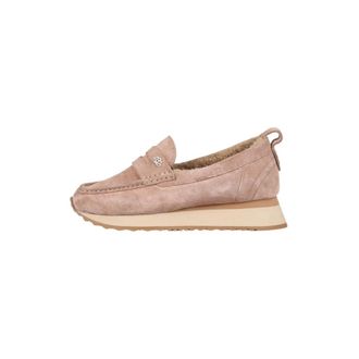 Cesare Gaspari Femme, Chaussures, Beige, Taille: 42 EU Mocassins compens&eacute;s en daim