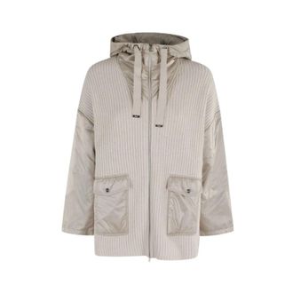 Herno Cape mit langen &Auml;rmeln - - Sweatshirts & Hoodies - Damen - Beige - XS