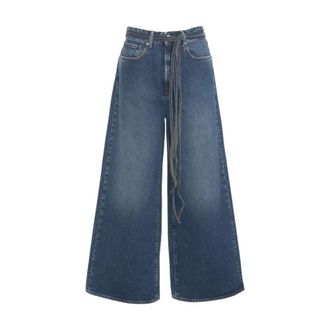 Cycle Loose-fit Big Low Jeans - - Jeans - Damen - Blau - W26