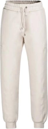 Moorer Femme, Pantalons, Beige, Taille: 38 FR Elisabeth Jogging Pants