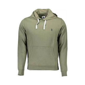 U.S.Polo Association U.s. Polo Assn., Homme, Sweatshirts et sweats &agrave; capuche, Vert, Taille: 2XL Sweat &agrave; capuche vert avec logo
