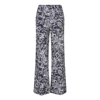 Seductive Blaues Kimberly Kleid - - Trousers - Damen - Mehrfarbig - 2XL
