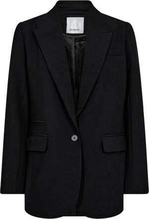 Co'Couture Femme, Vestes, Noir, Taille: 40 FR Blazer noir avec col en V