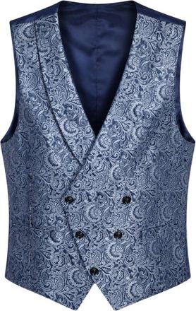 Luigi Bianchi Mantova Homme, Costumes, Bleu, Taille: XL Suit Vest