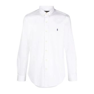 Ralph Lauren Baumwoll-Chemise - - Shirts - Herren - Wei&szlig; - S