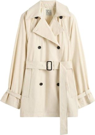 Toteme Damen Trenchcoat aus Baumwolle