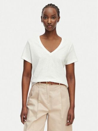 Tommy Hilfiger T-Shirt WW0WW48704 Wei&szlig; Regular Fit