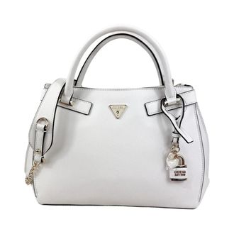 Guess Femme, Sacs, Blanc, Taille: ONE Size Serenova Girlfriend Satchel