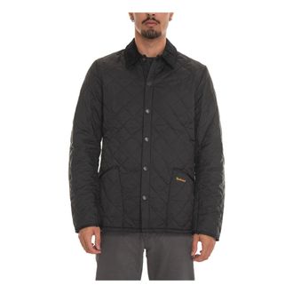 Barbour Homme, Vestes, Noir, Taille: L Veste matelassée avec col en velours