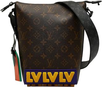Louis Vuitton Hobo Bags - Monogram LV Rubber Cruiser - Gr. unisize - in Braun - f&uuml;r Damen