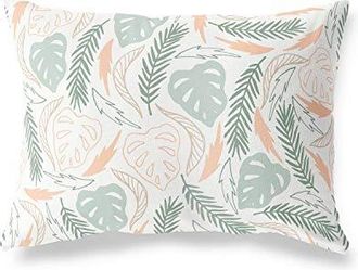 Bonamaison Le Jardin du Lin Kissenbezug Zierkissenbezug Motiv Zufälliges Kissenbezug, Für Bett, Auto, Sofa, Haus, Wohnzimmer, Schlafzimmer, Dekoration, 45x60 Cm 