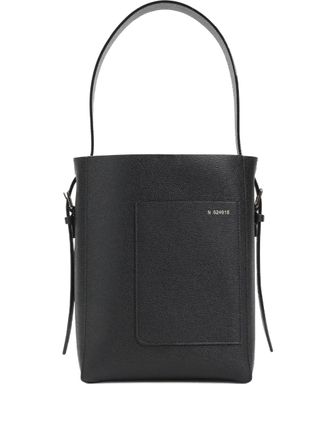 Valextra sac seau en cuir - Noir