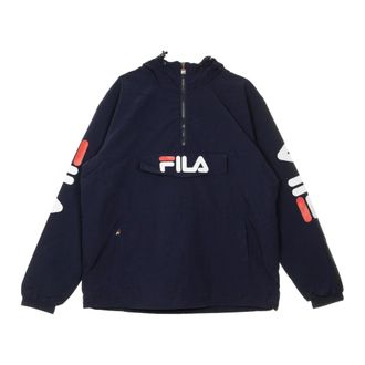 Fila Homme, Vestes, Bleu, Taille: L Veste Coupe-Vent Facile à Enfiler