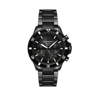 Emporio Armani Uhr Emporio Armani Ceramic AR70010 Schwarz
