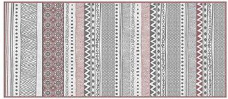 Laroom Vinyl-Küchenläufer Asilah granatrot 65 x 150 cm