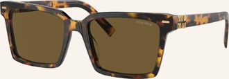 Miu Miu Sonnenbrille mu13zs braun