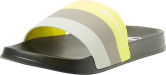 Champion Herren Legacy-All American Hausschuh, Schwarz Grau Gelb Schwefel Kk015, 40 EU