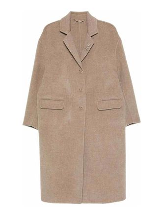 Ermanno Scervino Manteau Court - Gris