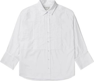 Munthe Femme, Blouses et Chemises, Blanc, Taille: 44 FR Chemises