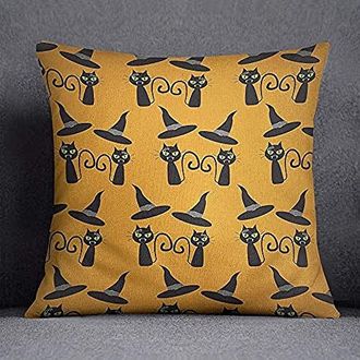 Bonamaison Le Jardin du Lin Kissenhüllen, Cotton, Mehrfarbig, 45x45