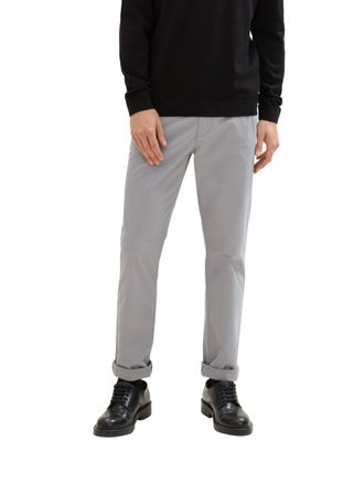Tom Tailor Herren 1042562 Chino Hose aus Stretch Twill, 10521-Smooth Grey, 30W / 32L