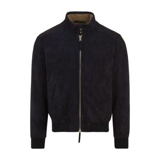 The Jack Leathers Elvis Winter Suede Jacket - - Jackets - Herren - Blau - XL