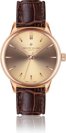 Philipp Blanc Brown Croco Uhren