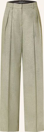 Marc Cain Marlenehose Mit Glitzergarn gruen