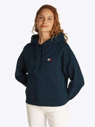 Tommy Jeans Hoodie TJW BXY BADGE HOODIE EXT mit Logo-Badge