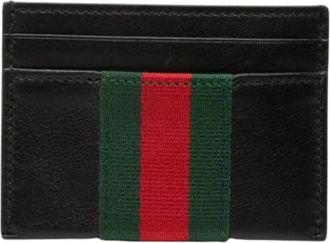 Gucci Porte-cartes Pre-owned - Homme - Pre-owned - Noir - Taille: ONE Size