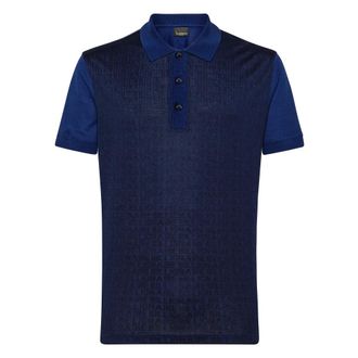 Billionaire Boys Club Polo shirt SS All over BB - - Tops - Herren - Blau - XS