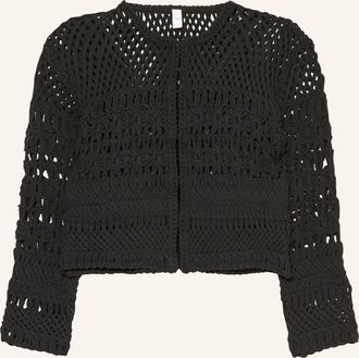 Y.A.S. Strickjacke schwarz