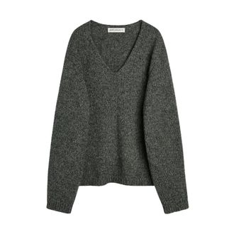 Our Legacy Link V-Neck - - Knitwear - Herren - Grau - L