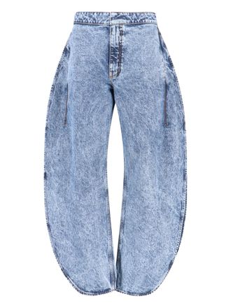 Alaia Abgerundete Jeans
