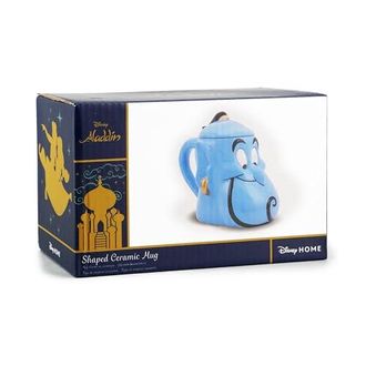 Disney Aladdin - Genie - Mug 3D en forme de tasse avec couvercle