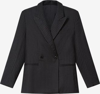 Isabel Marant Veste Ranya En Laine - Femme - Noir - Taille34 - Isabel Marant