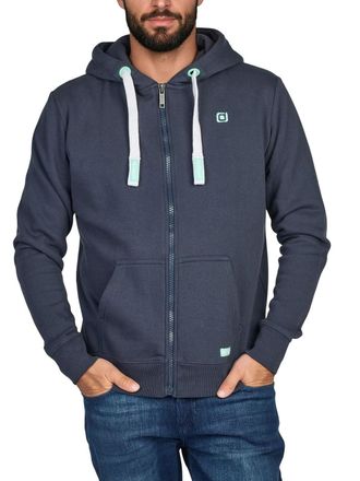Riverso Sweatjacke Herren mit Kapuze Rei&szlig;verschluss Regular Fit RIVNoah Kapuzenjacke Hoodie Kapuzenpullover Blau 3XL, Gr&ouml;&szlig;e:3XL, Farbe:Navy (19400)