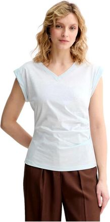 HUGO BOSS Femme, Tops, Bleu, Taille: 40 FR Evka 50557376