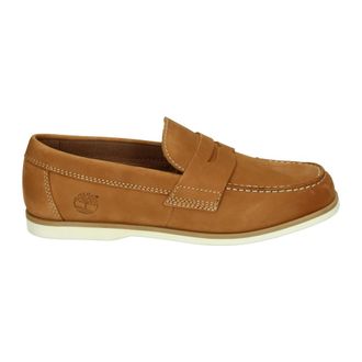 Timberland Herren Slip-On Schuhe in Cognac Nubuk - - Shoes - Herren - Braun - 44 1/2 EU