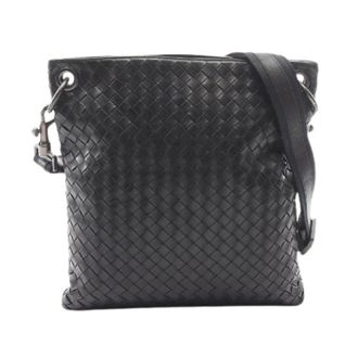 Bottega Veneta Pre-owned Intrecciato Leder Schultertasche - - Pre-owned - Herren - Schwarzk - ONE SIZE