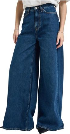Roy Rogers Femme, Jeans, Bleu, Taille: W28 Kaori Wide Jeans