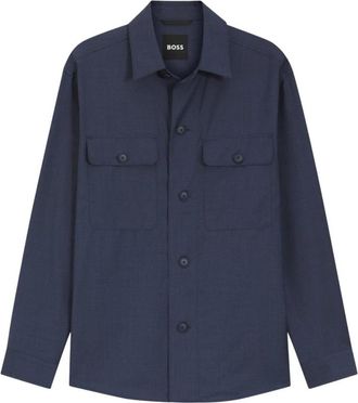 HUGO BOSS Homme, Chemises, Bleu, Taille: 2XL Casual Chemises